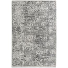 Sch&ouml;ner Wohnen Kollektion Teppich "Vision 213", grau (anthrazit), B:160cm H:7mm L:230cm, Kunstfaser, Viskose, SCH&Ouml;NER WOHNEN-KOLLEKTION, Teppiche, Teppich, Viskoseteppich mit Glanz, Wohnzimmer