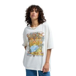 T-Shirt Billabong "Sun Meets Sea", Damen, Gr. S, wei&szlig;, Obermaterial: 100% Baumwolle., Shirts T-Shirt
