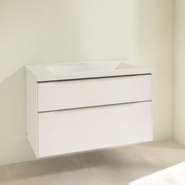 Villeroy & Boch Villeroy & Boch Subway 3.0 Schrank mit Waschtisch, 2 Ausz&uuml;ge, 4A70A301+C57000VF,