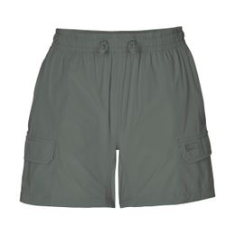 Shorts Killtec "KOS 181 WMN SHRTS", Damen, Gr. 36, Normalgr&ouml;&szlig;en, mittelgrau, Obermaterial: 88% Polyamid, 12% Elasthan, Hosen Shorts, Leichte, schnelltrocknende Shorts mit 4-Wege-Stretch und Taschen