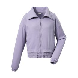 Fleecejacke Killtec "KOS 175 WMN FLC JCKT", Damen, Gr. 36, helllila, Obermaterial: 90% Polyester, 10% Elasthan.Obermaterial 2: 88% Polyamid, 8% Elasthan, 4% Polyester, Jacken Fleecejacke, Leichte Damen Fleecejacke mit hochschlie&szlig;endem Kragen