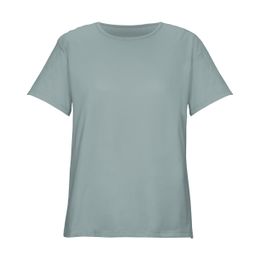 T-Shirt Killtec "KOS 167 WMN SHRTS", Damen, Gr. 36, graugr&uuml;n, Obermaterial: 90% Polyester, 10% Elasthan, Rundhals, Shirts T-Shirt, Leichtes, atmungsaktives, schnelltrocknendes Funktionsshirt
