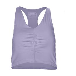 Funktionstop Killtec "KOS 170 WMN TP", Damen, Gr. 44, helllila, Obermaterial: 80% Polyester, 20% Elasthan, Tops, Atmungsaktiv, schnelltrocknend, Comfort-Stretch, herausnehmbare Pads