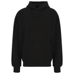 Kapuzenpullover Urban Classics "Urban Classics Light Terry Hoody", Herren, Gr. L, schwarz, 70% Baumwolle, 30% Polyester, unifarben, normal, ohne Ausschnitt, Pullover Kapuzenpullover