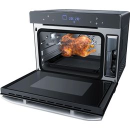 Steba Multiofen "DG 40 MULTIFUNKTIONS-DAMPFBACKOFEN", schwarz, B:52,5cm H:44cm T:50cm, Miniback&ouml;fen, 49 Automatikprogramme z.B. zum Backen, D&ouml;rren, D&auml;mpfen
