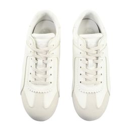 Trainingsschuh Buffalo "Buffalo VARSITY", Damen, Gr. 36, wei&szlig;, cream, Polyurethan, Schuhe