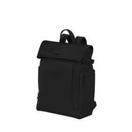 Notebookrucksack Samsonite, Gr. B/H/T: 31cm x 44,5cm x 16cm, schwarz, Polyester, Rucks&auml;cke, Softes, mattes Nylon