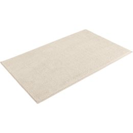 Badematte OTTO HOME "Vanessa, Badvorleger, Badezimmer Teppich" Gr. 1, beige, H:10mm, Polyester, Badematten, Badematte, Badteppich, weiche Haptik, unifarben
