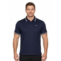 Funktionsshirt LPO "Funktionsshirt Ayden Sport", Herren, Gr. S, schwarz navy, 100% Polyester, regular fit, Shirts Funktionsshirt, Schnelltrocknendes Material
