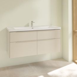 Villeroy & Boch Villeroy & Boch Subway 3.0 Schrank mit Waschtisch, 4 Ausz&uuml;ge, 4A70D501+C60202VN,