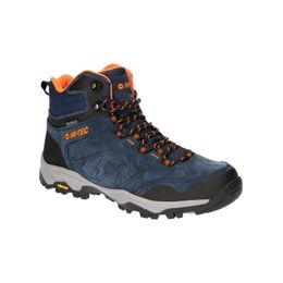 Wanderschuh Hi-Tec "Endeavour", Damen, Gr. 39, blau (marineblau, orange), Obermaterial: 100% Rindsleder Leather cow., Schuhe Wanderschuh