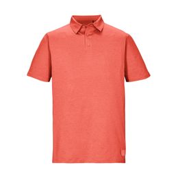 Poloshirt Killtec "KOS 186 MN PLSHRT", Herren, Gr. L, orange, Obermaterial: 88% Polyester, 12% Elasthan, ohne Ausschnitt, Shirts