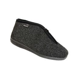Winterstiefel SALIHA "Karl mit Schurwollfutter" Gr. 40, grau (anthrazit), 40, Obermaterial: 100% Schurwolle WV., Schuhe, Winterstiefel