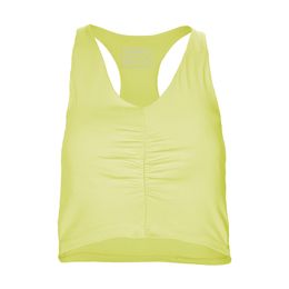 Funktionstop Killtec "KOS 170 WMN TP", Damen, Gr. 36, limette, Obermaterial: 80% Polyester, 20% Elasthan, Tops, Atmungsaktiv, schnelltrocknend, Comfort-Stretch, herausnehmbare Pads