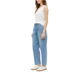 Bequeme Jeans s.Oliver, Damen, Gr. 34, N-Gr, blau, Denim/Jeans, Obermaterial: 100% Baumwolle, unifarben, loose fit lang, Jeans, im Barrel-Style