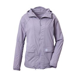 Funktionsjacke Killtec "KOS 166 WMN JCKT", Damen, Gr. 36, helllila, Obermaterial: 88% Polyamid, 8% Elasthan, 4% Polyester, Jacken Funktionsjacke, Wasserabweisende, atmungsaktive Damenjacke mit Kapuze