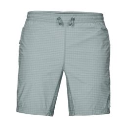 Shorts Killtec "KOS 168 MN SHRTS", Herren, Gr. L, Normalgr&ouml;&szlig;en, graugr&uuml;n, Obermaterial: 88% Polyamid, 8% Elasthan, 4% Polyester, Hosen Shorts, Leichte, schnelltrocknende Herren-Shorts mit Stretch und Taschen