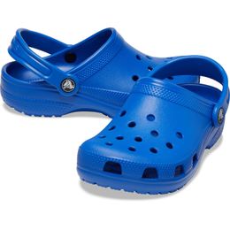 Clog Crocs "Classic Clog K", Damen, Gr. 30, blau, Obermaterial: 50% Polyester PES. 50% Sonstiges Material (Ananasfaser) AM_PF ., Schuhe Clog
