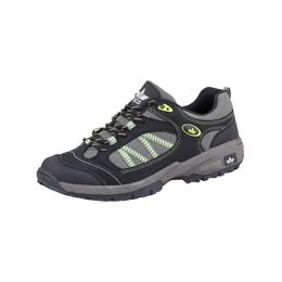 Sneaker Lico "Rancher Low", Herren, Gr. 38, schwarz (schwarz, grau), Obermaterial: 100% Nylon NY., Schuhe Sneaker