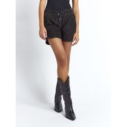 Lederhose Maze "42021126", Damen, Gr. XS, US-Gr&ouml;&szlig;en, schwarz, Obermaterial: 100% Lammleder. Innenfutter: 100% Polyester, Hosen