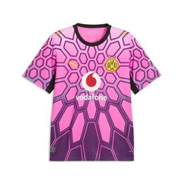 Trainingsshirt Puma "Borussia Dortmund 26/27 Torwarttrikot Herren", Herren, Gr. L, lila pop pink pixel, Obermaterial: 100% Polyester. Rippe: 100% Polyester. Einsatz: 100% Polyester, regular fit, Rundhals, Shirts