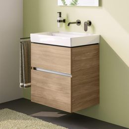 Villeroy & Boch Villeroy & Boch Collaro Waschtisch, evineo ineo5 evo Unterschrank B: 60 cm, 2 Ausz&uuml;ge, mit Griffmulde,, 4A336301+BE0723OA,