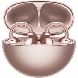 Huawei Open-Ear-Kopfh&ouml;rer "FreeClip", rosa (rosegold), B:10cm H:4,5cm T:10cm, Kopfh&ouml;rer, in neuartigem Kugeldesign, Bluetooth 5.3 und Rauschminderung