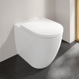 Villeroy & Boch Villeroy & Boch Subway 3.0 Stand-WC mit TwistFlush, 4671T0T2+8M42S1T1,