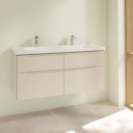 Villeroy & Boch Villeroy & Boch Subway 3.0 Schrank mit Doppelwaschtisch, 4 Ausz&uuml;ge, 4A70D1RW+C60202VN,