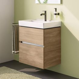Villeroy & Boch Villeroy & Boch Collaro Waschtisch, evineo ineo5 evo Unterschrank B: 60 cm, 2 Ausz&uuml;ge, mit Griffmulde,, 4A3360RW+BE0723OA,