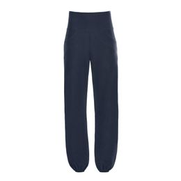 Sporthose WINSHAPE "Functional Light and Comfort Wide Leg Pants CUL102LC", Damen, Gr. XS, Normalgr&ouml;&szlig;en, grau (anthrazit), 85% Polyester, 15% Elasthan, Hosen Sporthose, mit Gummizug
