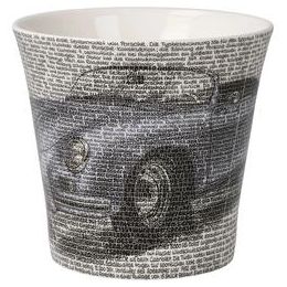 Tasse Goebel "Coffee-/Tea Mug Saxa - Porsche 356 Aquamarine", bunt, B:10,5cm H:9,5cm, Porzellan, Trinkgef&auml;&szlig;e, Tasse
