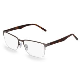 Fielmann DDJ 008 FLEX CL Brille Herren | Fassung: Halbrand, Quadratisch, Gun Matt