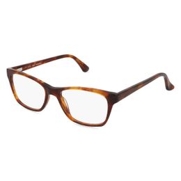 Fielmann ABC 089 FLEX CL SONIA Brille Damen | Fassung: Vollrand, Quadratisch, Havanna Hell