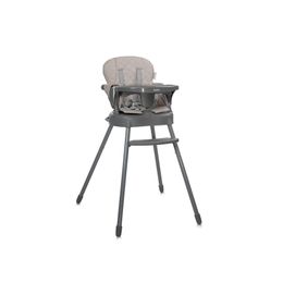Lorelli Kinderhochstuhl Vanilla 3 in 1 Kinderstuhl, Tablett, Fu&szlig;st&uuml;tze, Gurt beige