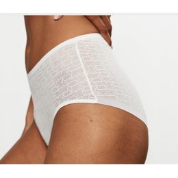 Triumph Signature Sheer Maxi EX Slip - Damen - Gr. 38 - wei&szlig;