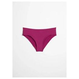 Marc O'Polo Bikini-Hose MARC O'POLO "Abstract Leaf AOP", Damen, Gr. L, N-Gr, raspberry coulis, Obermaterial: 84% Polyamid, 16% Elasthan, Badehosen Bikini-Hose