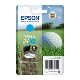 Epson C13T34724010 XL Golfball Druckerpatrone Cyan