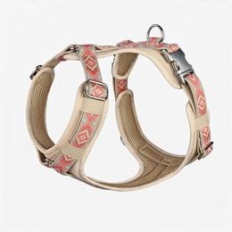 THE DOG IDEA Hundegeschirr Boho Coral S