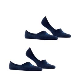 F&uuml;&szlig;linge Burlington "Everyday", Herren, Gr. 41-42, marine, Baumwollmischung, unifarben, Socken