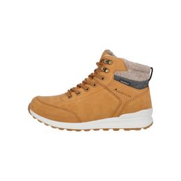 Stiefel WHISTLER "Merotu", Damen, Gr. 41, braun (gelb), Kunstfaser, Polyurethane, Schuhe Stiefel, in wasserdichter Qualit&auml;t mit bequem gepolstertem Fersenbereich