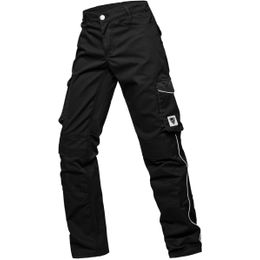 Arbeitsbundhose SHIELD Protect "Protect Bicolor Arbeitshose", Gr. 58, EURO, schwarz, Obermaterial: 65% Polyester PES. 35% Baumwolle CO., Hosen
