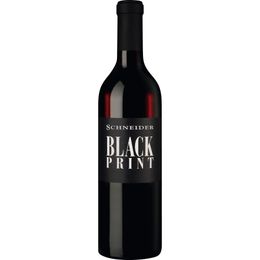 Weingut Markus Schneider Black Print Cuv&eacute;e Rot 2023 Trocken - Pfalz &ndash; Rotwein Qualit&auml;tswein