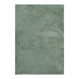 Esprit Hochflorteppich Esp-4377-12, Salbeigr&uuml;n, Textil, Uni, rechteckig, 70x140 cm, Oeko-Tex&reg; Standard 100, strapazierf&auml;hig, Teppiche & B&ouml;den, Teppiche, Hochflorteppiche & Shaggys