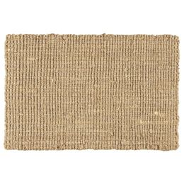 IB Laursen T&uuml;rmatte aus Jute mit Gummi auf der R&uuml;ckseite 90 x 60 cm, natur skandinavische Deko Online Shop