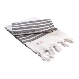 ARTG - "Hamamzz Dalaman" Handtuch (Wei&szlig;/Schwarz)