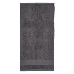 Fair Towel - "Cozy" Badetuch, Baumwolle aus biologischem Anbau (Dunkelgrau)