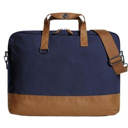 Halfar - Laptop-Tasche "Life" (Marine/Braun)