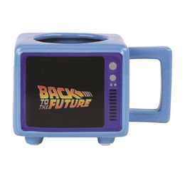 Back to the Future - "Flux Capacitor" Kaffeebecher, Becher mit Farbwechsel (Blau)