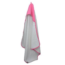 ARTG - "Print-Me" Handtuch mit Kapuze f&uuml;r Baby (Wei&szlig;/Pink)